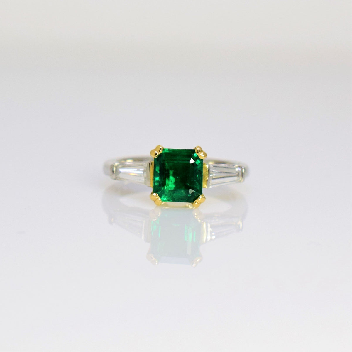 custom emerald and diamond ring – Jonathan's Jewelers